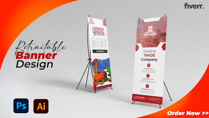 Create attractive standee, retractable banner and billboard by ...