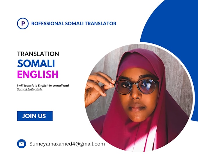 Do translation of my local language somali to english, and english to ...