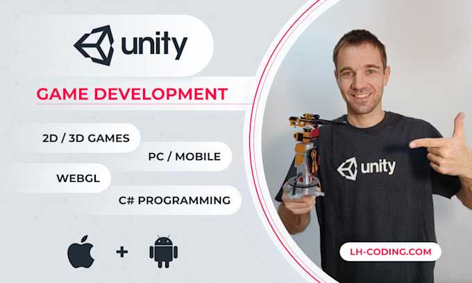 Help you learn unity 3d, teacher, mentor, tutor by Orcanegames | Fiverr