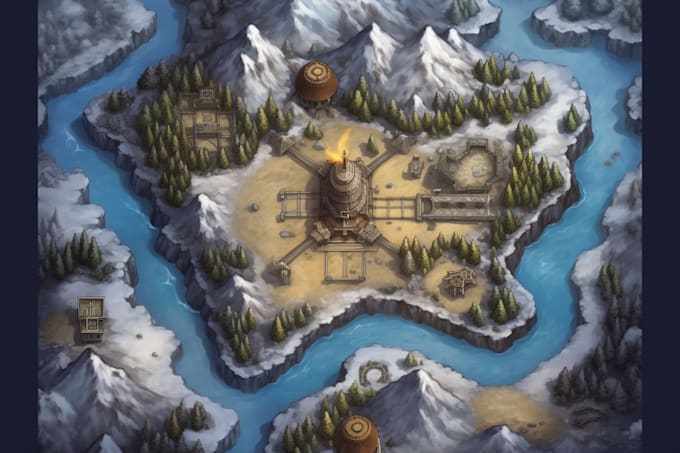 Create custom fantasy maps by Mgigordiz | Fiverr