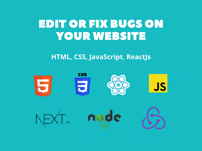 Fix javascript, react, next js, node js bugs by Huuhunghienhoa | Fiverr