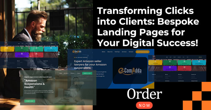 Design Landing Page Using Html Css React Nextjs Tailwind And Wordpress By H3power Fiverr