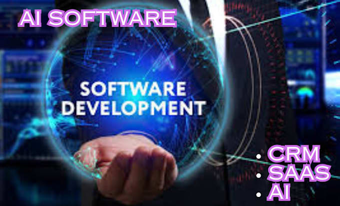 Develop crm software, erp, pos, saas software, app, lms, ai Develop crm software, erp, pos, saas software, app, lms, ai