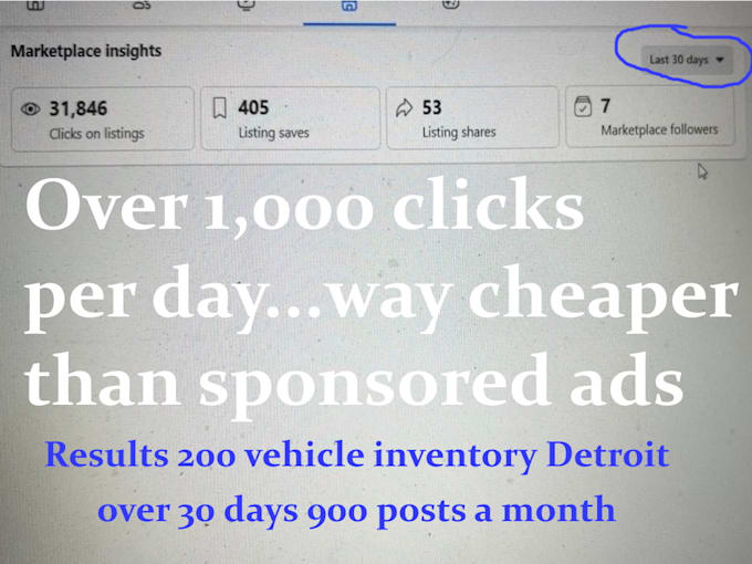 Manage post your new vehicle and used car inventory to fb marketplace ...