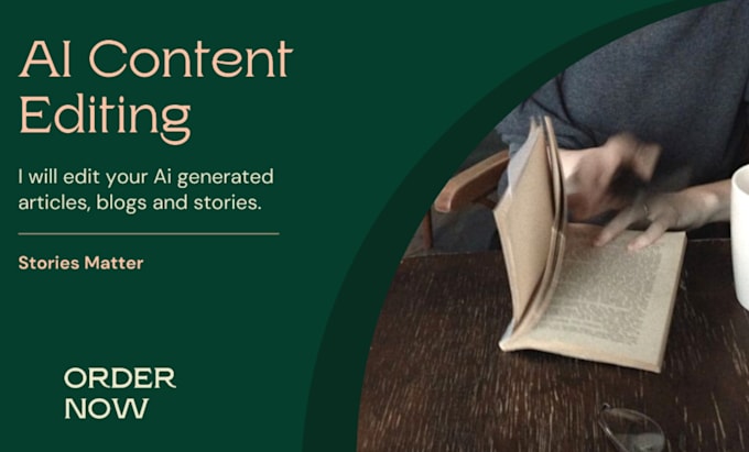 Edit your ai generated story, article, blogs by Uraell | Fiverr