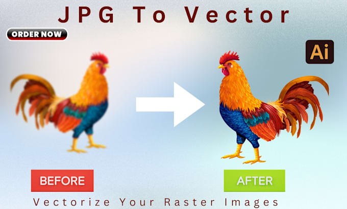 Vector tracing logo, raster to vector , convert vector by Alishoukat1 | Fiverr