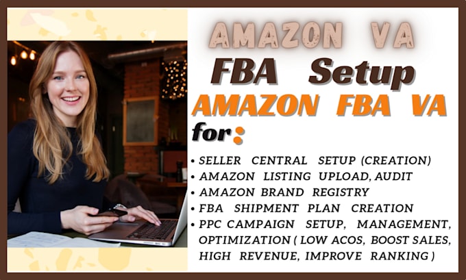 Setup amazon fba, amazon va for amazon fba setup,expert fba va virtual assistant by Amz_best ...