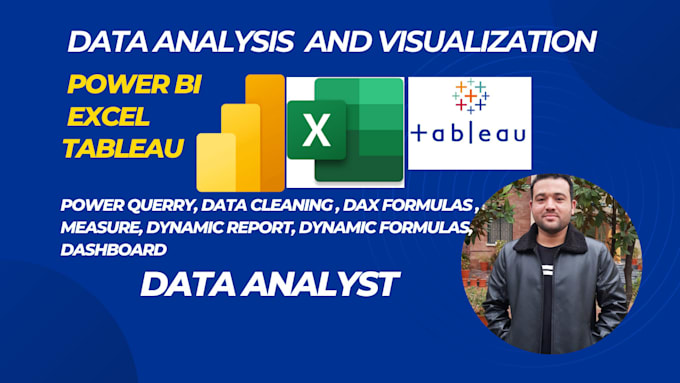 Hacer análisis de datos y visualización de datos informe de excel y ...