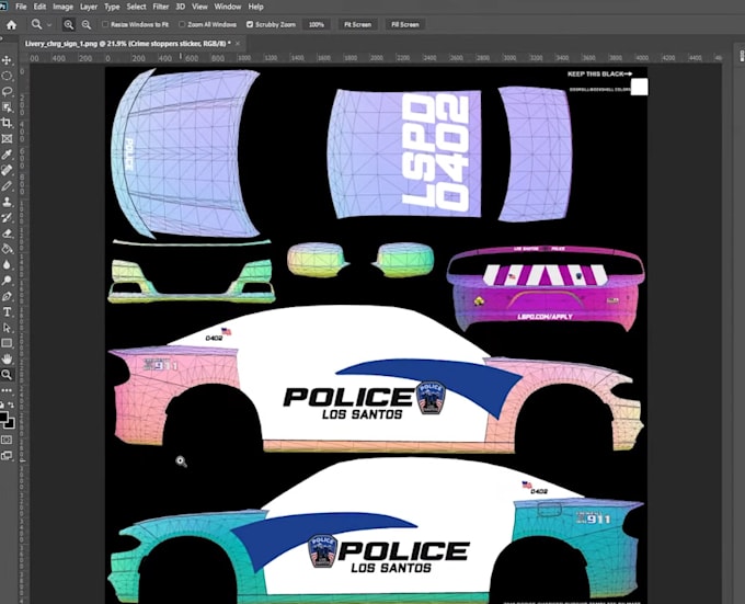 Make custom vehicle livery for your fivem server by Tobiasjedlicka | Fiverr