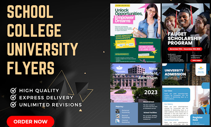 Design school, college, university, travel, summer camp, and boot camp ...