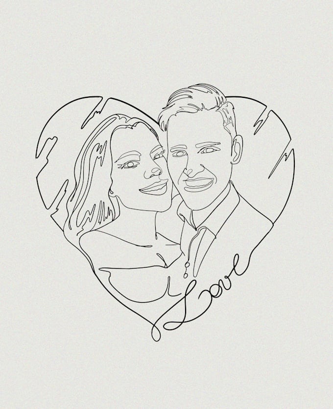 Create a special, unique, and beautiful outline drawing by Dileanpaiva ...