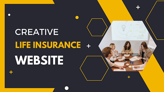 Build life insurance website and life insurance landing page by ...