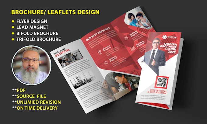 Design beautiful brochure or leaflets, post card and flyers by ...