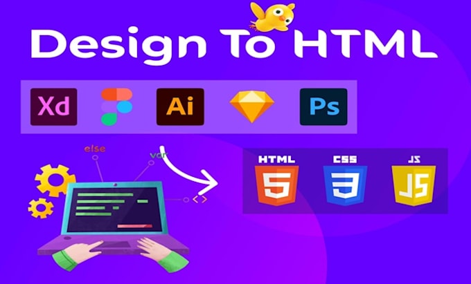 Do figma to html landing page with responsive by Programmersakil | Fiverr