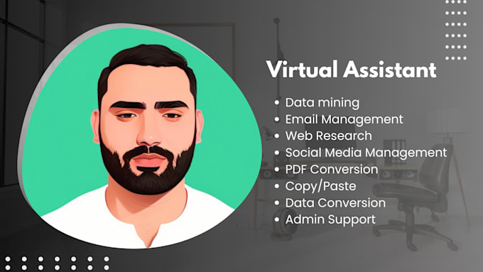 Be your dedicated personal va, data entry, accounting by Waqaasahhmad ...