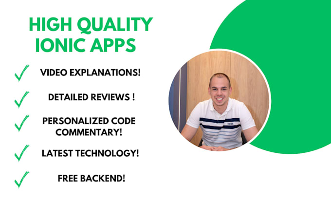Create professional ionic project by Andrejkaravida | Fiverr