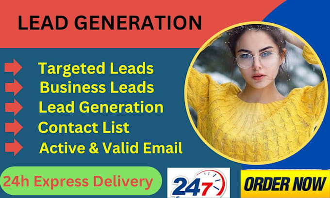 Do correctly lead generation business linkedin leads contact list and data entry by ...