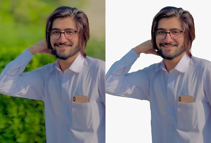 Photo editing background removal, white or transparent by Rizwanzia2002 ...