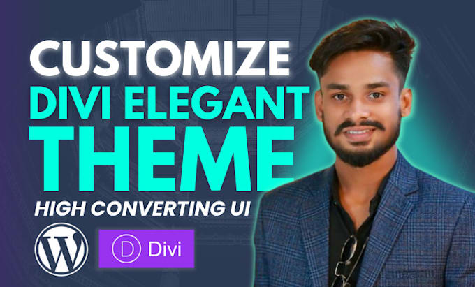 Redesign, develop, clone or customize your wordpress website divi theme by Motiurr_munna | Fiverr