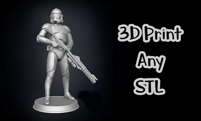3d print your stl, solidworks, or fusion360 model by Ryankelly119 | Fiverr