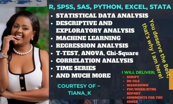Do Statistical Data Analysis Code In R Spss Stata Excel Python Programming By Tianahk Fiverr