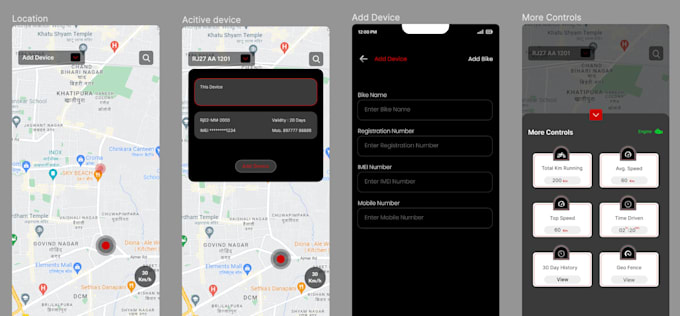 Create gps tracking mobile app and software by Nithikmali | Fiverr