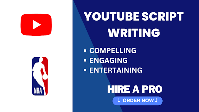 Nba script, youtube video script writer, documentary script for your ...