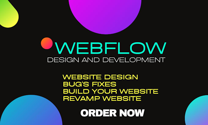 Design and build a custom webflow website by Tamanna71 | Fiverr