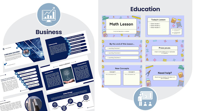 Design presentations, pitch decks, canva, and google slides by Zoey_lvy ...