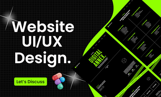 Create figma landing pages and figma website designs ui ux by Abdul ...