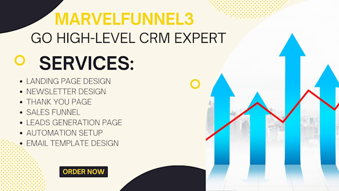 Build go high level websites, gohigh level sales funnel by Marvel ...