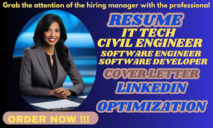 Craft engineering technical it faang engineer or civil resume by Nancy_expert9 | Fiverr