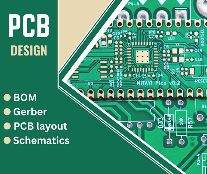 Design pcb, pcb layout and circuit schematic by Kay_blessed | Fiverr