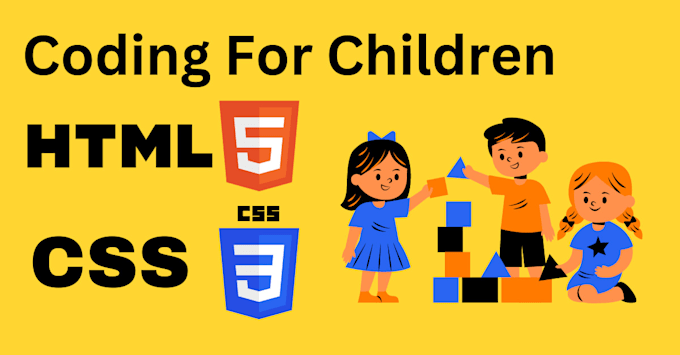 Teach your kids html and css in english hindi and pashto with projects by Mrislamuddin | Fiverr