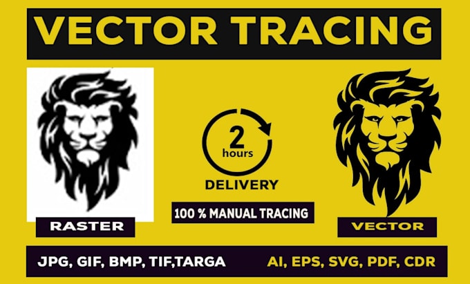 Convert jpg to vector by Ahmed_abbas007 | Fiverr