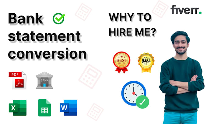 Convert bank statement pdf to excel, csv,google sheet by ...