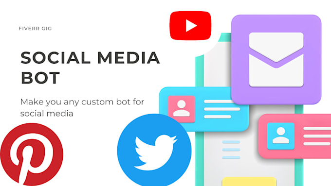 Write a social media bot by Brandoncammon | Fiverr