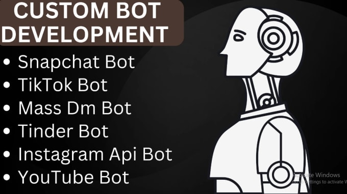 Make advanced telegram bot, tiktok bot, snapchat bot, tinder bot by ... Make advanced telegram bot, tiktok bot, snapchat bot, tinder bot by ...