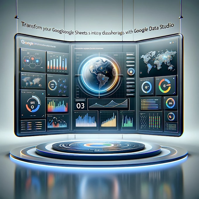 Create dashboards with google data studio by Mjuncalacuna | Fiverr