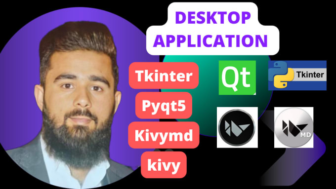 Develop efficient python gui projects, tkinter, kivy, kivymd and pqt5 ... Develop efficient python gui projects, tkinter, kivy, kivymd and pqt5 ...