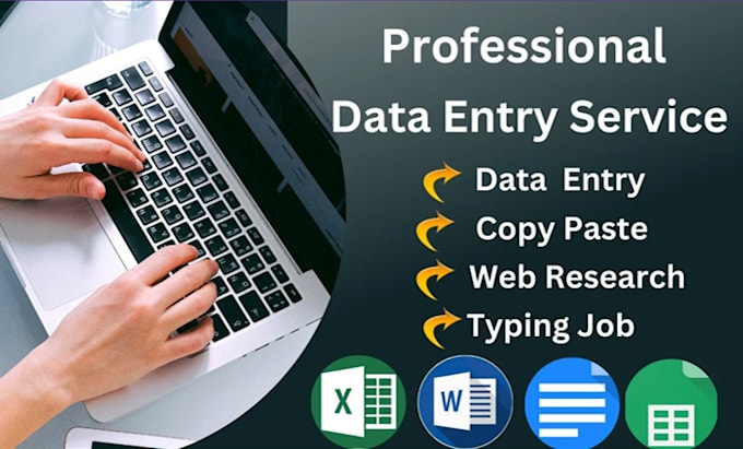 Do professional data entry services by Minhaz1993 | Fiverr