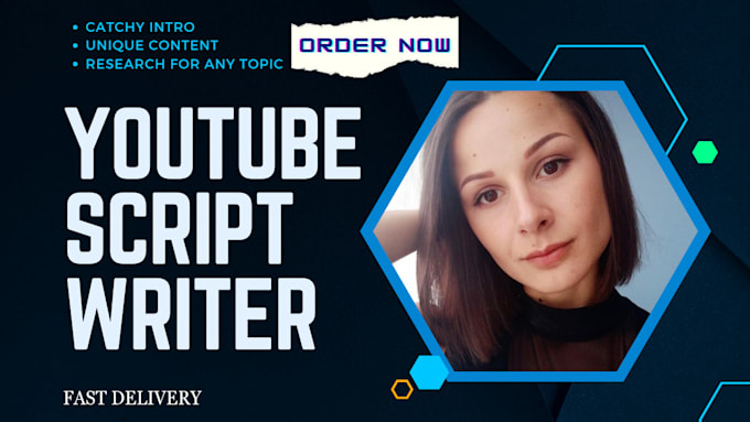 Research and write a script for your youtube videos by Aixlucy | Fiverr