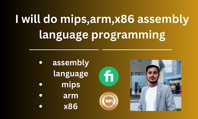 Do Mipsarmx86 Assembly Language Programming By Sibtainkulachi Fiverr 9815