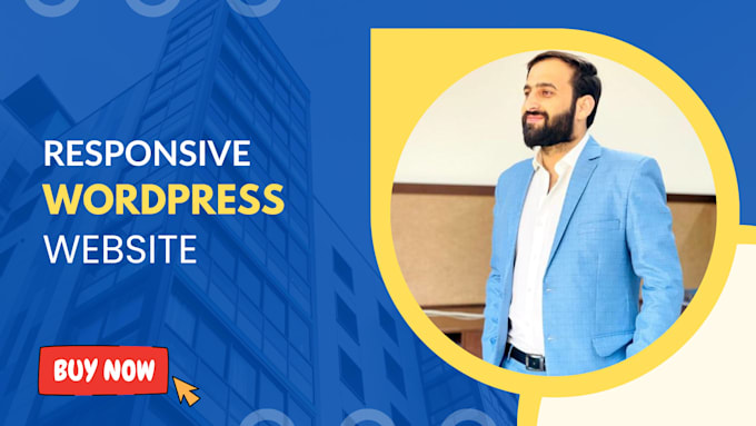 Build business wordpress website design responsive, secure, seo optimized by Educationserve | Fiverr