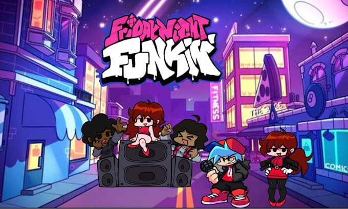 Design and animate fnf character mod for your friday night funkin game ...