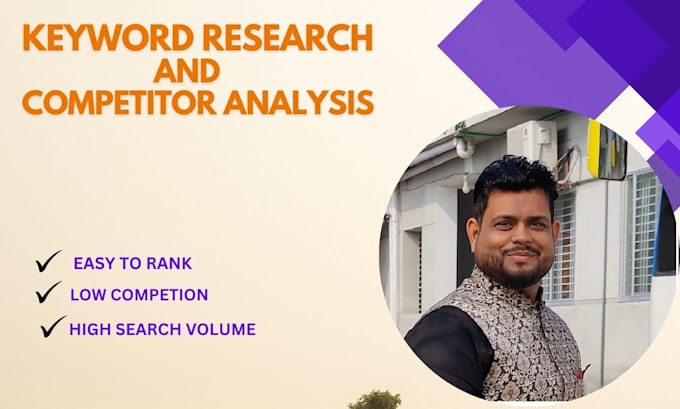 Provide keyword research and competitor analysis by Seo4media | Fiverr