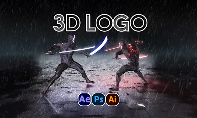 Make 3d animated logo and video intro by Laserways | Fiverr