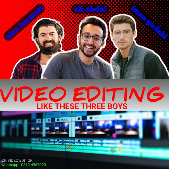 Do high quality video editing like ali abdal and iman gadzhi by ...