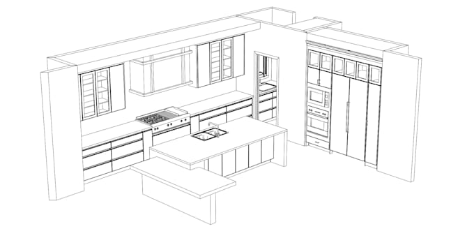 Do cabinet design consultancy with modeling and rendering by Albert ...