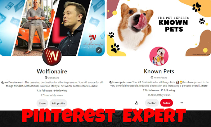 Manage pinterest account with seo optimized pins and boards by Th3genie ...